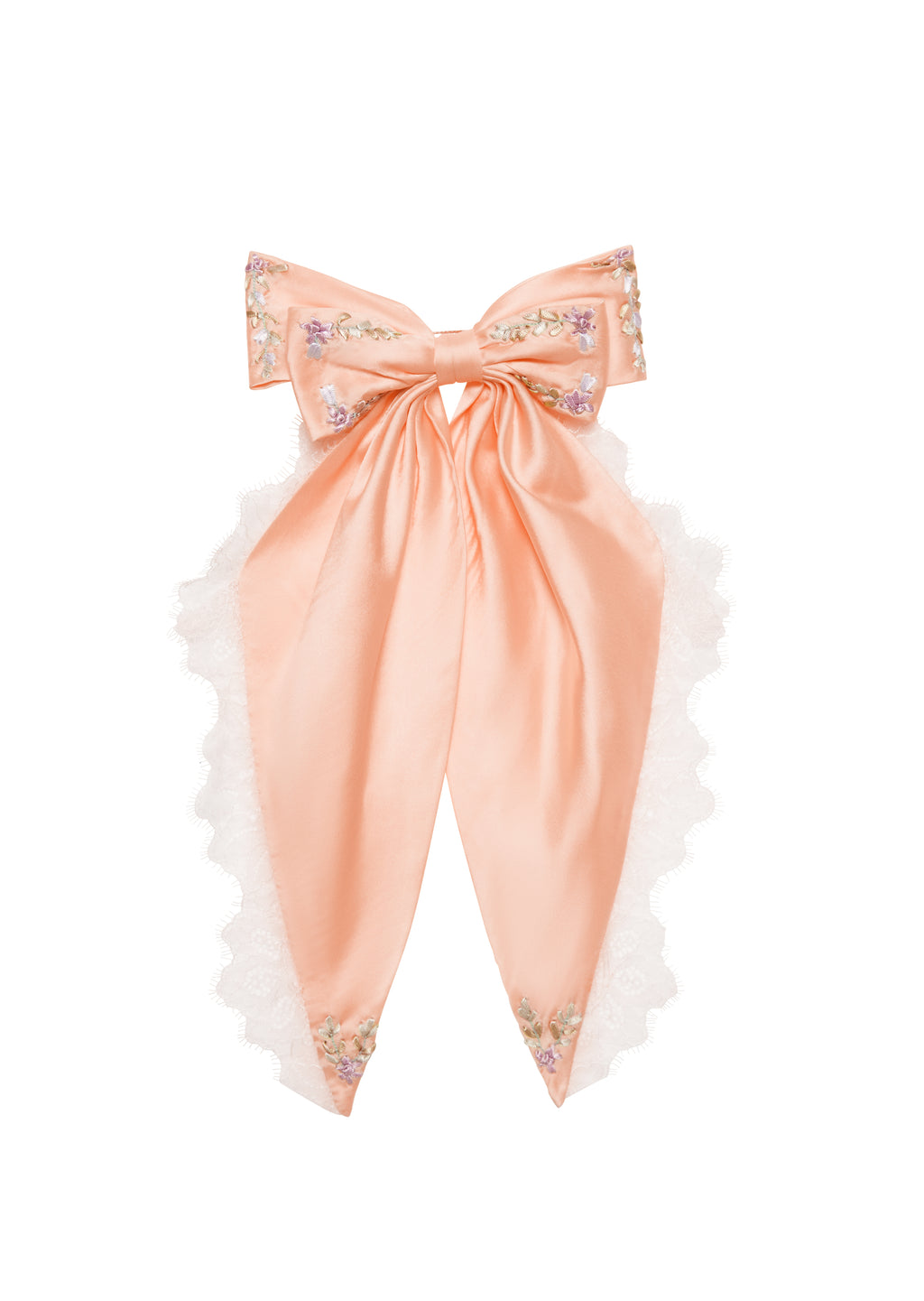 Isabella Bow - Peach – Annie's Ibiza