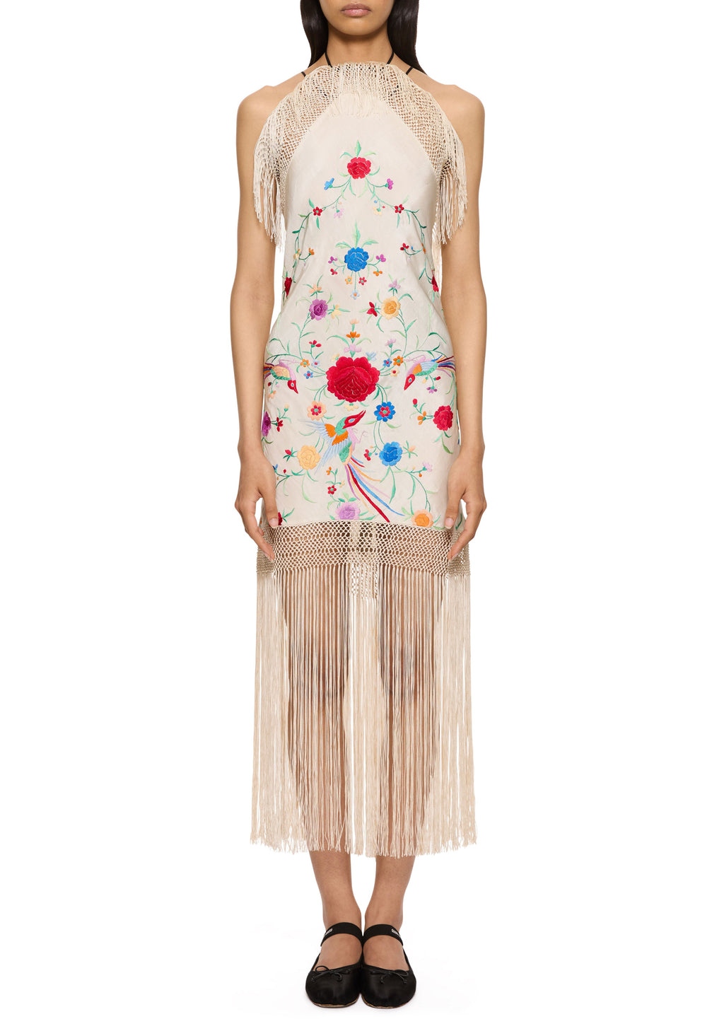 Lily Demi Couture Piano Shawl Halter Mini Dress – Annie's Ibiza Online