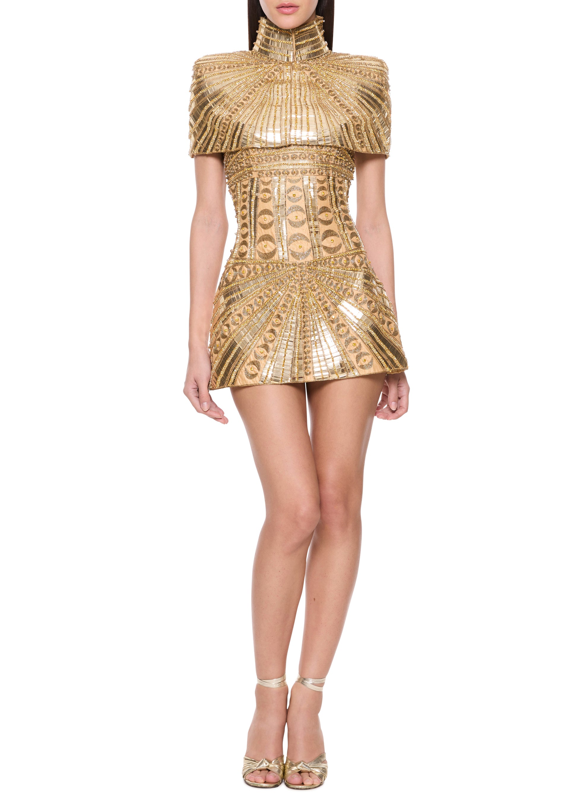 Phoenix Dress - Gold – Annie's Ibiza Online